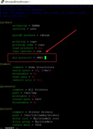 How To Configure Samba Server to Use SMBv2 or SMBv3 Protocol in Linux - OSETC TECH